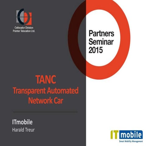 Presentation Cellocator pointer telocation event Berlin TANC ...