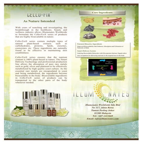 Cello fix english product catalogue | PDF