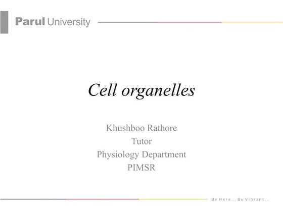 Cells and its components(Anatomy) Easy explanation | PDF | Biological Sciences | Science