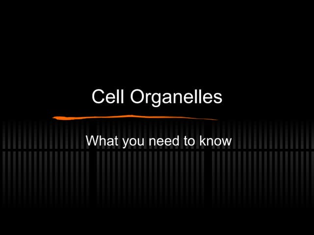 Cell and cell theory | PPTX