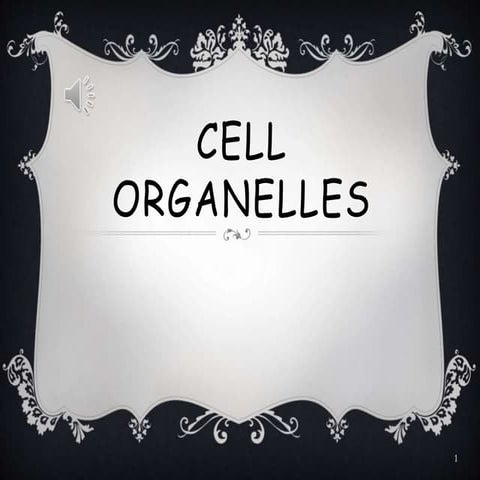 Cell organelles | PPT