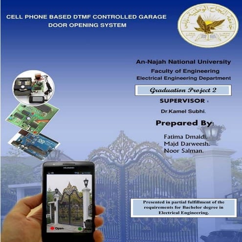 Cell phone based dtmf controlled | PDF