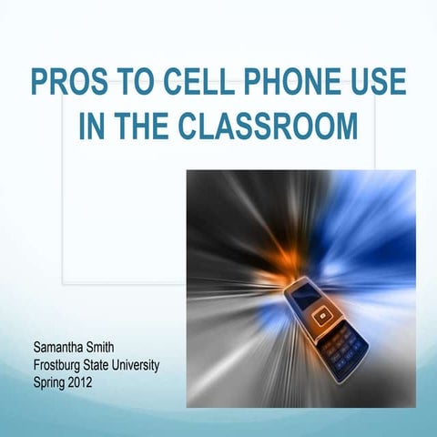 Cell phones powerpoint2 | PPTX
