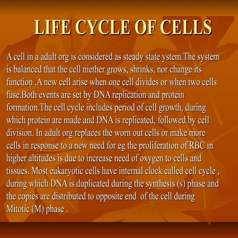 Cell processes | PPT