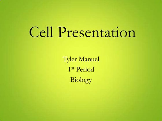 Gr8 hannah-cellanalogy | PPTX