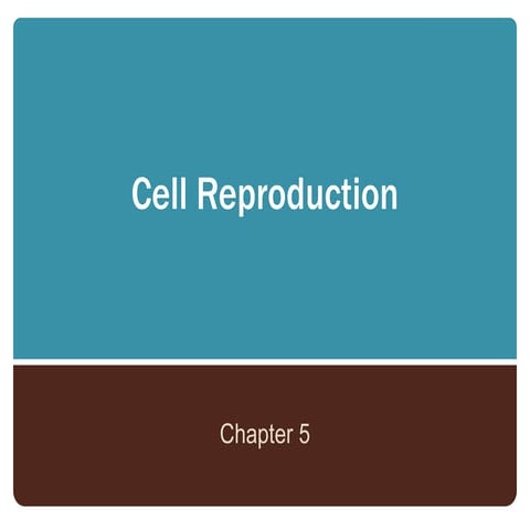 Cell Reproduction | PPTX