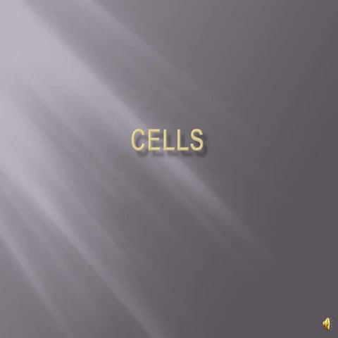 Cells | PPT