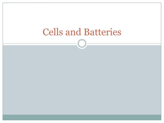 Introduction to supercapacitors | PPTX | Chemistry | Science