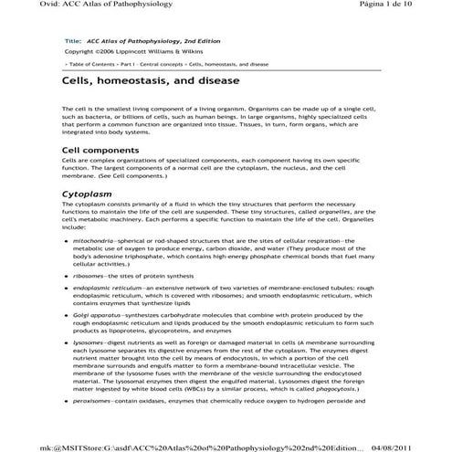 Cells homeostasis_and_disease | PDF