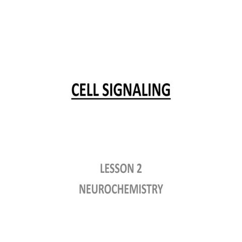 Cell signaling part II-1.pdfdthtrsysrysru | PDF