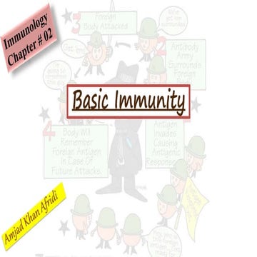 Immunity : Cells of immune system | PPTX