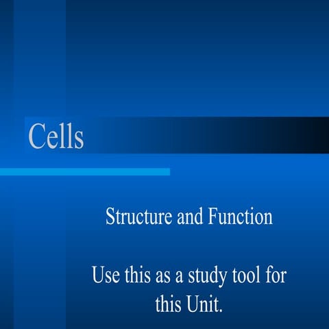 Cells Structure and Function.ppt (1).pptx
