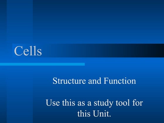 Cell_Structure_function Presentation.pptx