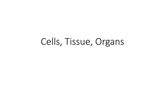 Cambridge IGCSE Biology Cells Structures & Functions.pptx | Biological Sciences | Science