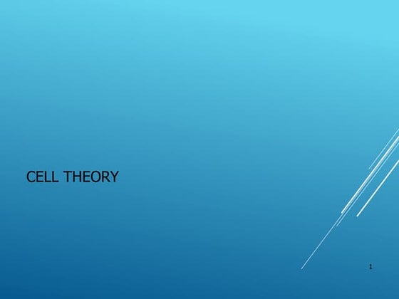 Cell & Types | PPTX | Biological Sciences | Science