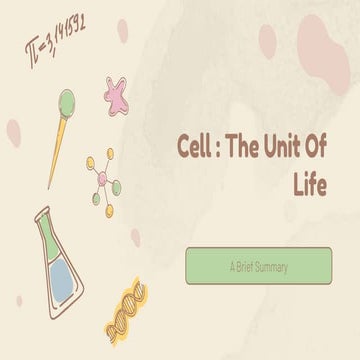 Cell The Unit of Life (With slide theme).pptx