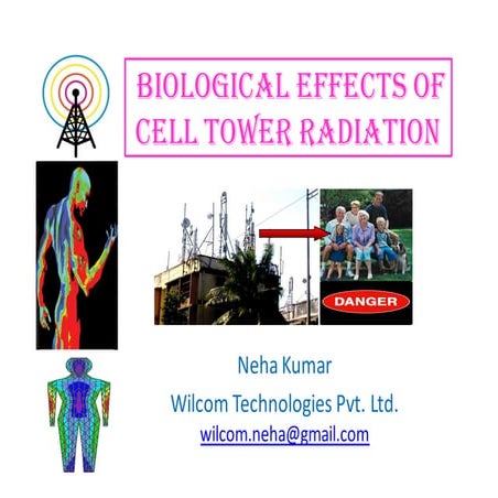 Cell Tower Radiation Hazard | PDF