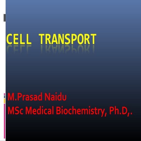 Cell transport | PPT