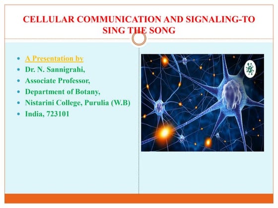 Cell cell interaction | PPTX | Biological Sciences | Science