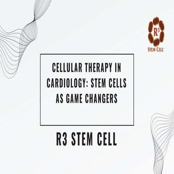 Cellular Therapy in Cardiology Stem Cells as Game Changers R3 Stem Cell.pptx