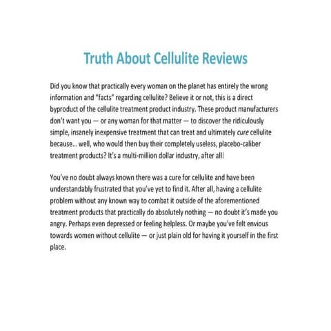 Cellulite Book | PPTX