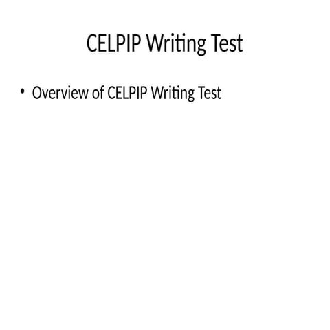 CELPIP_Reading_Test_Presentation.pptx tips | PPTX