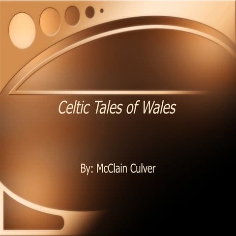 Celtis tales of wales | PPT