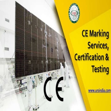 CE Marking - Product Certification | PPTX