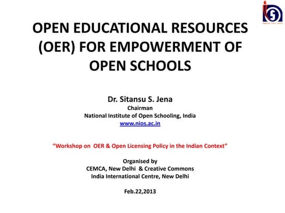 What is open schooling | PPTX