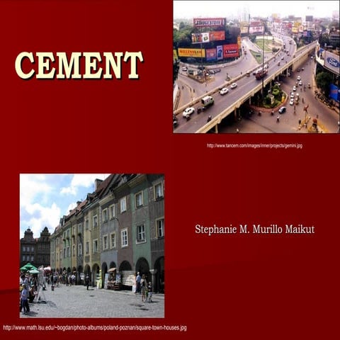 WHAT IS CEMENT AND ITS IMPORTANCE IN CONSTRUCTION.ppt
