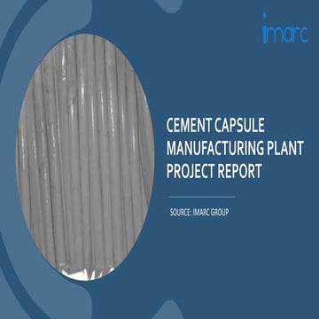 Cement Manufacturing Plant Project Report 2023 | PDF