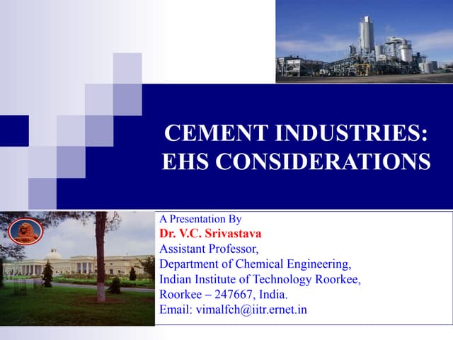 Safety in cement plant | PPTX