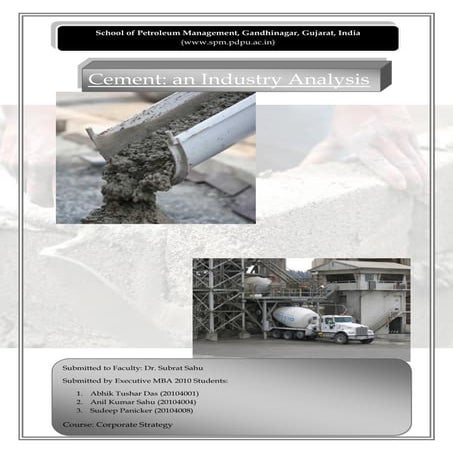 Cement industry | PDF