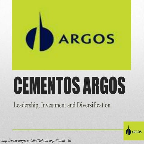 Cementos argos | PPTX