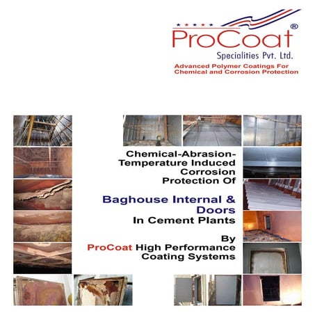 Cement Plant ProCoat Baghouse Internal Corrosion Protection Coating ...