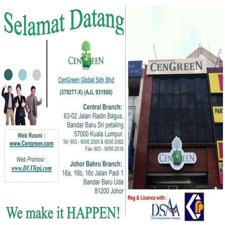 Cengreen@DUITepi.com Mplan | PPTX