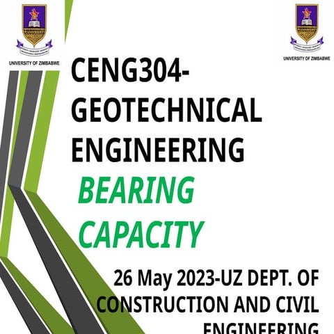 CENG304-26 May 2023-Bearing Capacity-Eng. S. Shumba.pptx
