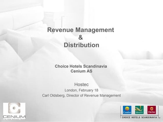 Hotel room revenue management revnomix | PPT