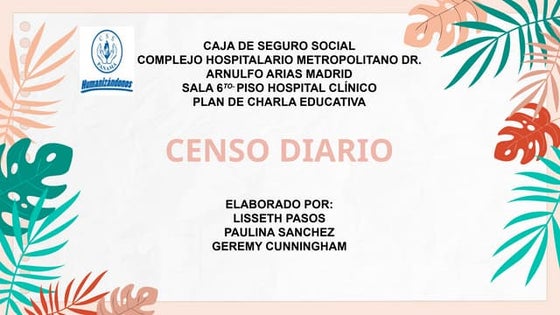 Censo diario | PDF