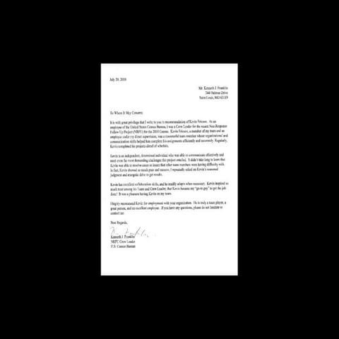 Census crew leader recommendation | PDF