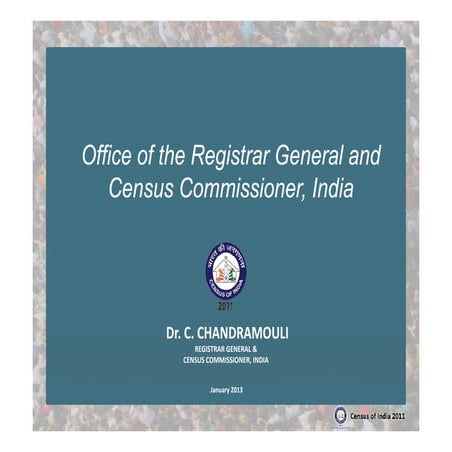 Census of India 2011-Census of India 2011,National Population Register ...
