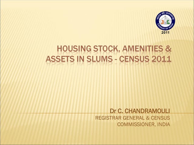 Slums In India | PPT