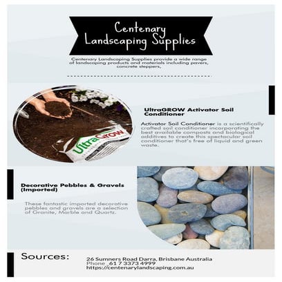 Centenary landscaping supplies | PDF