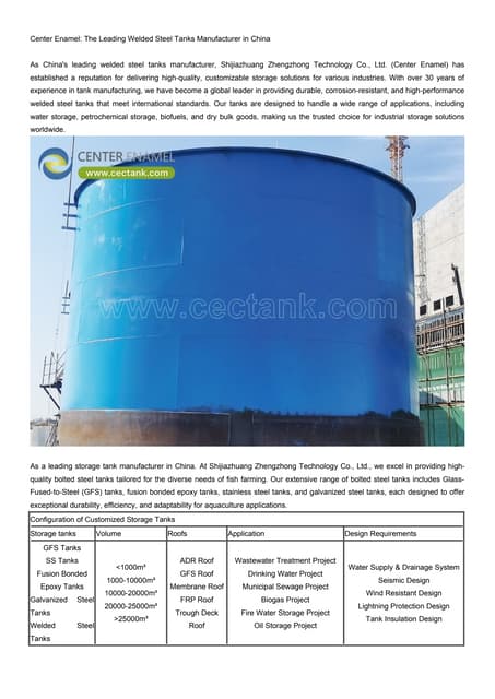 Introduction to Welded Tanks Storage Tanks.docx