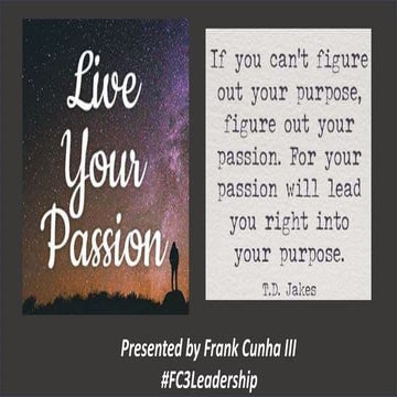 Live Your Passion | PPTX