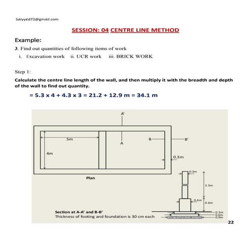 Center line method 4 | PDF