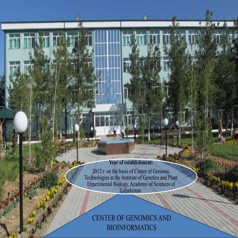 Center of Genomics and Bioinformatics.pptx