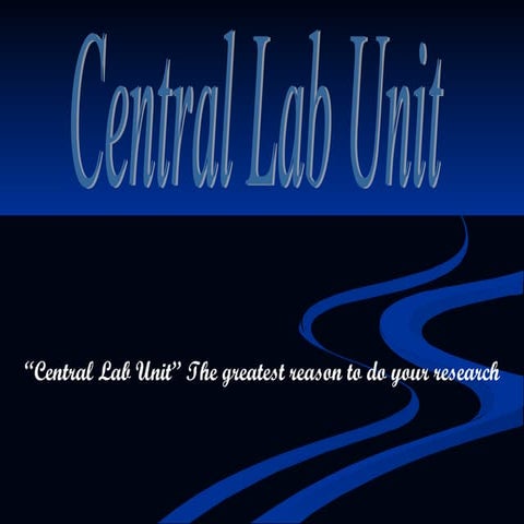 Central Lab Unit | PPS | Chemistry | Science