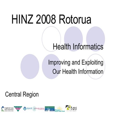 Central Region DHBs CIO Report | PPT