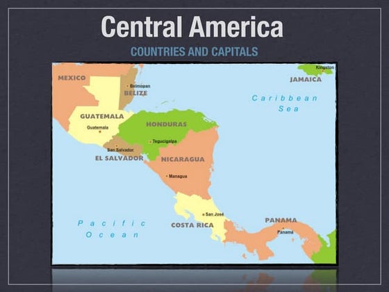 Central america geography | PPT | South America Travel | Travel Locations